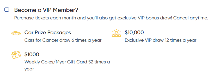 How do I join up as a VIP Member? – Mater Lotteries